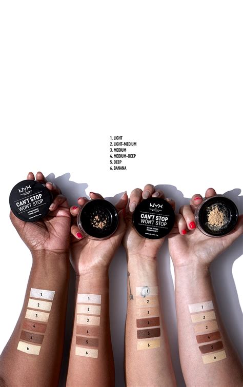 Nyx Pmu Pourdre Fixatrice Cant Stop Wont Stop Banana