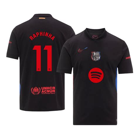 Barcelona Raphinha 11 Away Jersey 202425 Gojersey