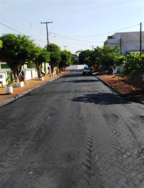 Goionews Prefeitura de Quarto Centenário realiza recape em ruas