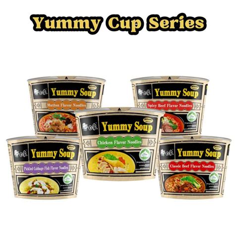 Jual Baixiang Mie Instan Yummy Soup Series Cup Noodle Shopee Indonesia