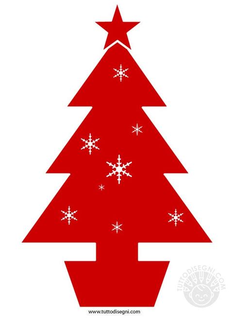 Decorazione Finestre Albero Di Natale TuttoDisegni