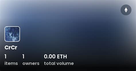Crcr Collection Opensea