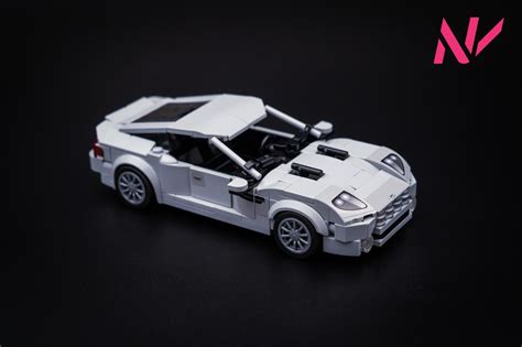Lego Moc Aston Martin V12 Vanquish By Nv Carmocs Rebrickable Build With Lego