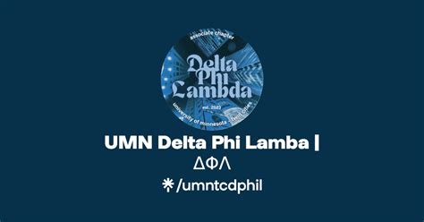 Umn Delta Phi Lamba ΔΦΛ Instagram Linktree