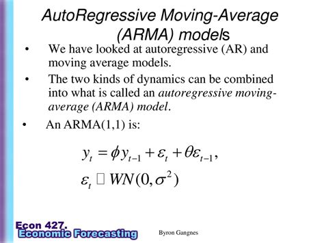 Econ 427 Lecture 13 Slides Arma Models Byron Gangnes Ppt Download