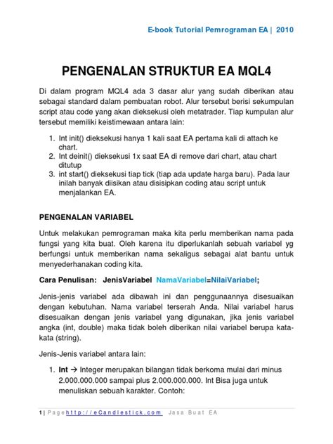 dasar dasar mql4 compress pdf
