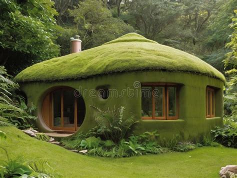 Eco Friendly House Made Of Clay Stock Illustration Illustration Of Paper Ecofriendly 316814253