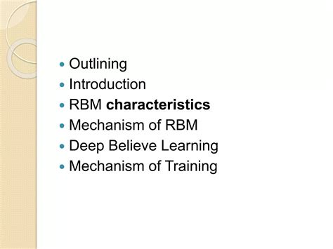 Restricted Boltzmann Machinespptx