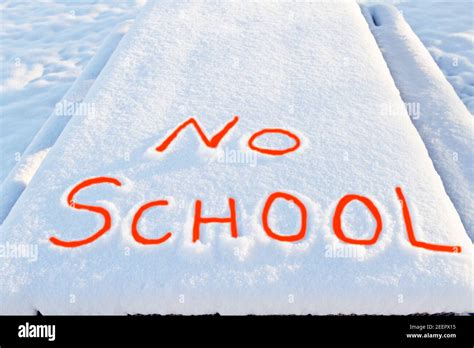 School Closed Due To Weather