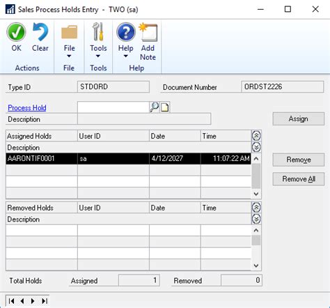 Hands On With MDGP 2018 RTM New Features Display Sales Hold Status