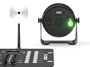 UKing Contrôleur DMX Sans Fil émetteur Récepteur DMX512 Contrôleur D