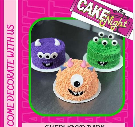 Cake Night Monsters Theme Athabasca Agsociety