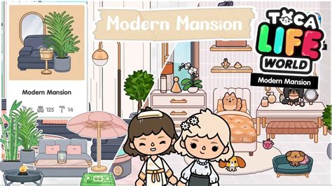 New Modern Mansion Update Toca Life World New Location Toca Boca The