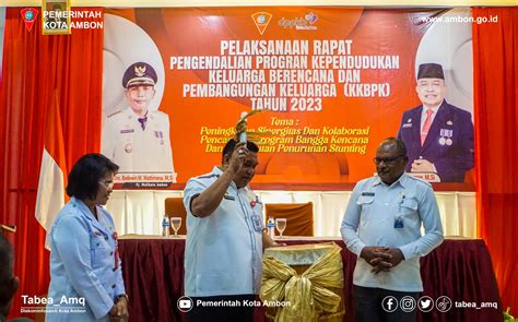 Dppkb Gelar Rapat Pengendalian Program Kkbpk 2023 Kota Ambon