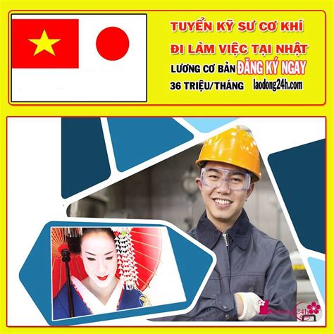 vinafor ☀tuyỂn kỸ sƯ cƠ khÍ Đi lÀm viỆc tẠi nhẬt trong