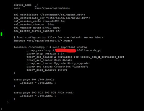 NGINX Reverse Proxy Issue Deployment Streamlit