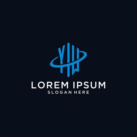 Ym Initial Monogram Logo With Hexagonal Shape And Swoosh Design 14457921 Vector Art At Vecteezy