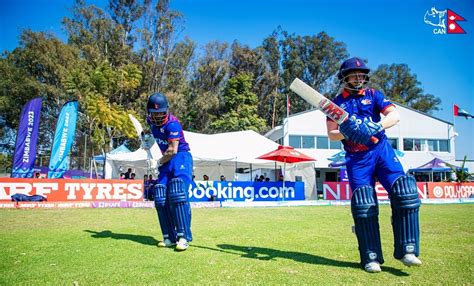 एसिया कप भारत ए सँग नेपालको कमजोर सुरुवात Globe Nepal