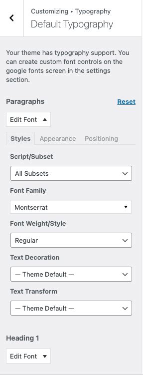 How To Use The Wordpress Theme Customizer