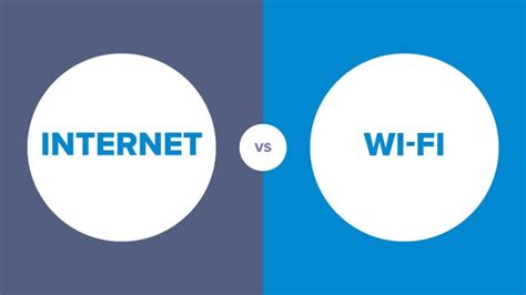 Internet Vs Wi Fi Key Differences Explained
