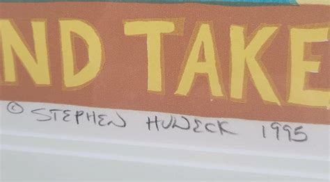Stephen Huneck Limited Edition Love Is Give And Take” Labrador