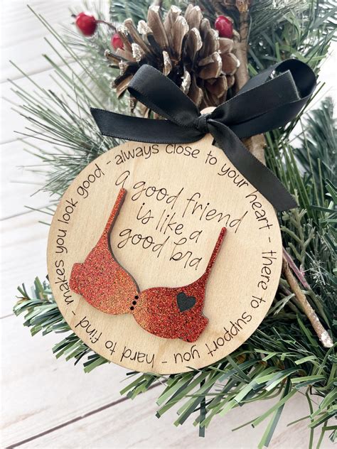 Good Bra Ornament — The Rusted Windmill