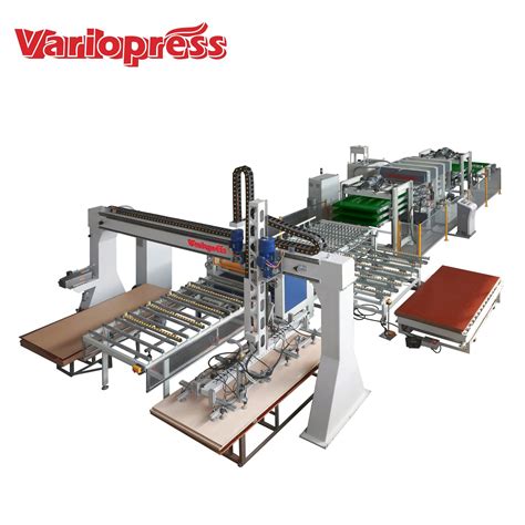 Multi Layer Automatic Loading And Unloading Hot Press Production Line