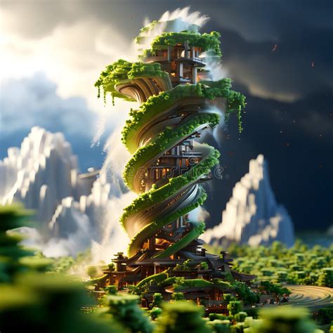 Minecraft Tornado Wallpaper Wither Storm 3d Minecraft Wallpaper