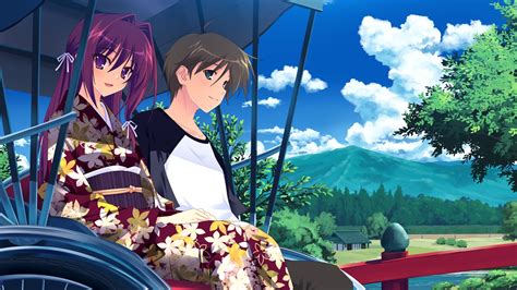 Clouds Game Cg Japanese Clothes Kanamori Satoshi Kikurage Kimi Wo Aogi