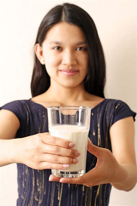 Got Milk Stock Image Image Of Woman Dairy Cute Wellness 1012535