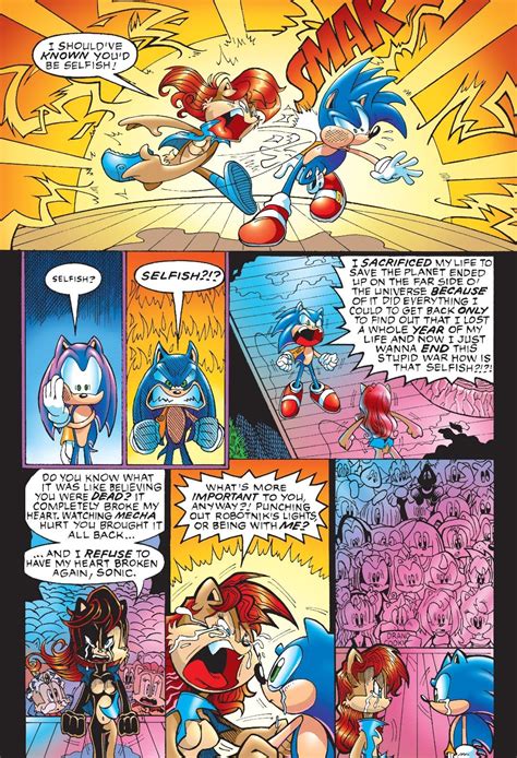Ive Reached Q Legendary Moment In Archie Sonic History The Slap R