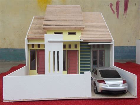 Bahan Membuat Maket Rumah Kotak Edu