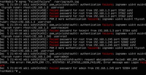 C Mo Encontrar Todos Los Intentos De Inicio De Sesi N De Ssh Fallidos