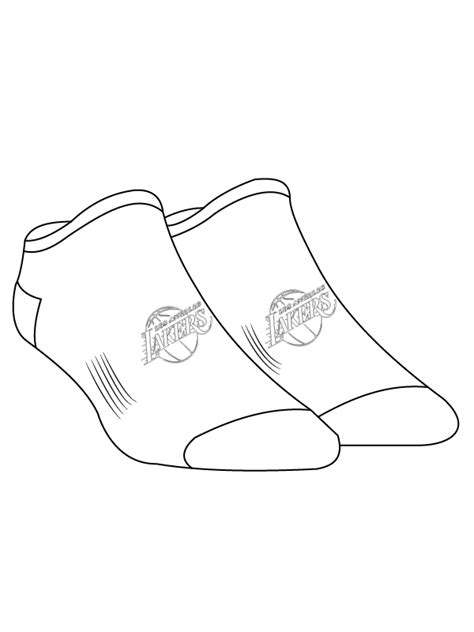 Lakers Coloring Page