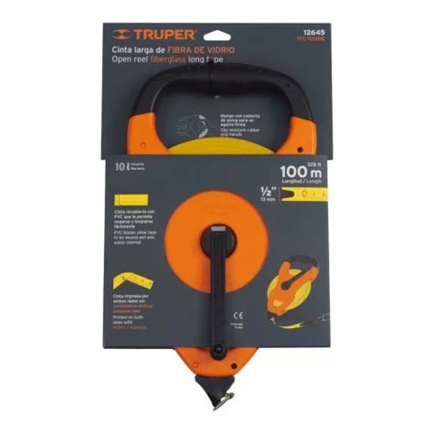 Cinta Metrica Truper Fibra De Vidrio M C Mango