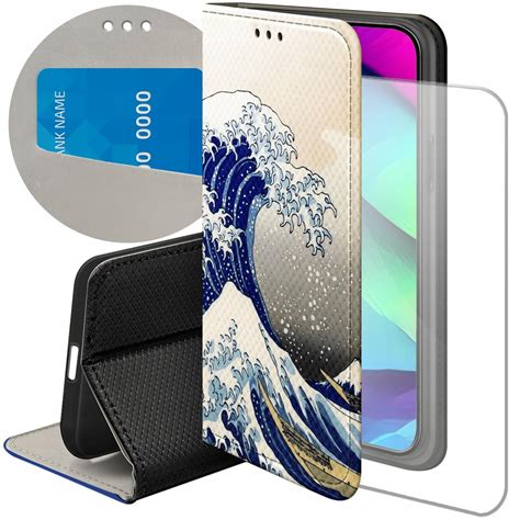 ETUI Z KLAPKĄ DO XIAOMI REDMI NOTE 12 4G WZORY JAPONIA KWIATY TOKIO FUTERAŁ Xiaomi Sklep