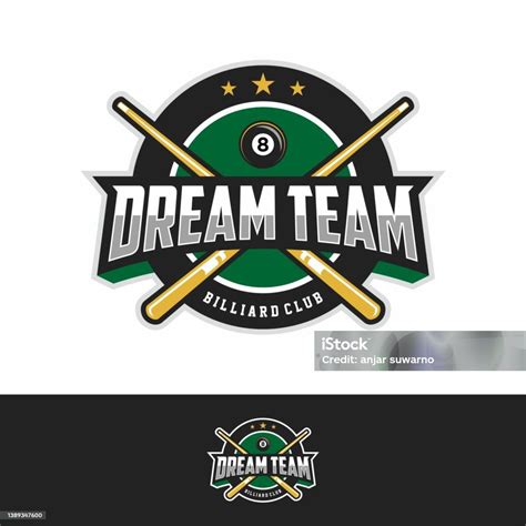 당구 아이콘 디자인 스포츠 배지 템플릿 벡터 일러스트레이션 8에 대한 스톡 벡터 아트 및 기타 이미지 8 Championship 검은색 Istock