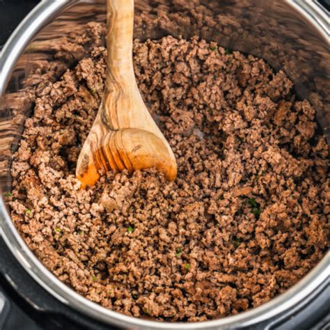 Instant Pot Frozen Ground Beef I Dont Have Time For That