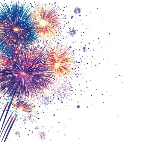 Images De Feu Dartifice Fond Blanc Téléchargement Gratuit Sur Freepik