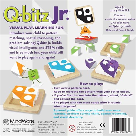 Q Bitz Jr Thinker Toys