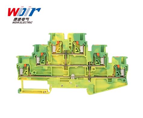 Grounding Terminal Triple Level Terminal Block 2 5mm Connector And