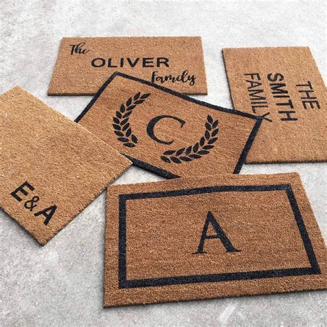 Door Mat Personalized Ideas At Lynda Rahman Blog