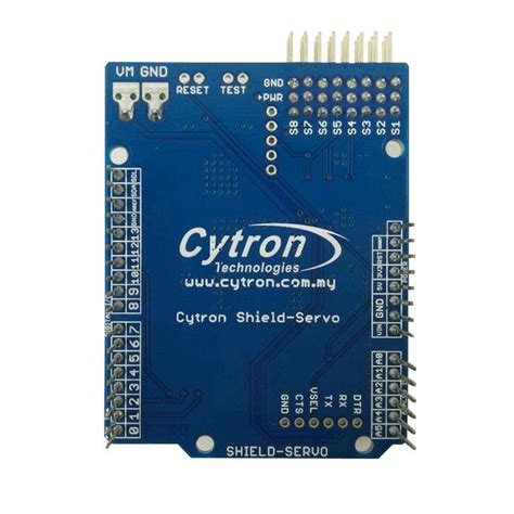 Cytron 8 Channels RC Servo Controller Shield For Arduino