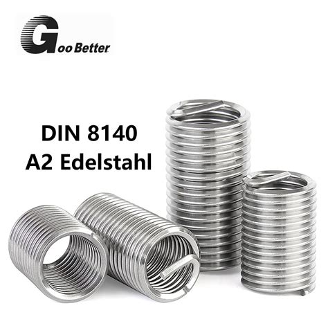 A2 Stainless M2 M16 Helicoil Wire Thread Repair Inserts Coarse Thread