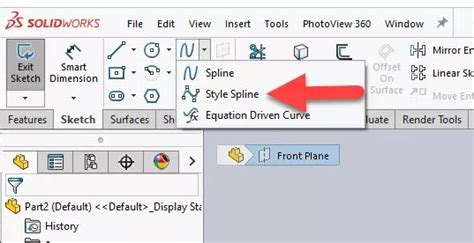 Solidworks如何编辑、创建和转换样式样条曲线？ 知乎