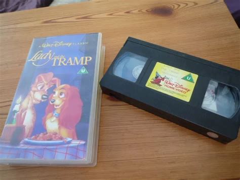 Vintage Walt Disney Vhs Tape Lady And The Tramp 1990s £199 Picclick Uk