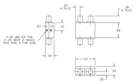 3 Db 180 Degree Hybrid Couplers 4100400k Krytar Ultra Broadband