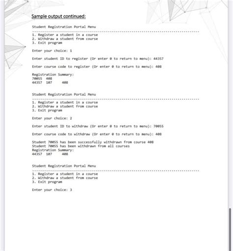 Solved Problem Write A C Program That Simulates A Student