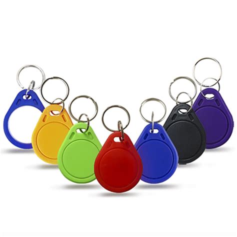 Rewritable Rfid Keyfob With Keychain For Access Control Gaorfid