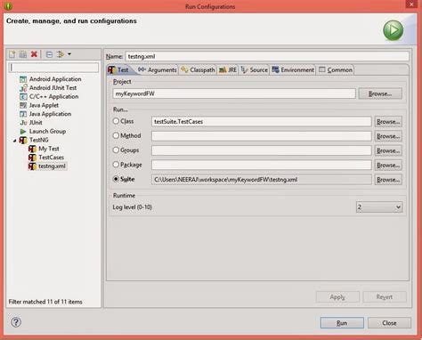 How To Create Testng Xml File And Run All Tests Through A Bat File